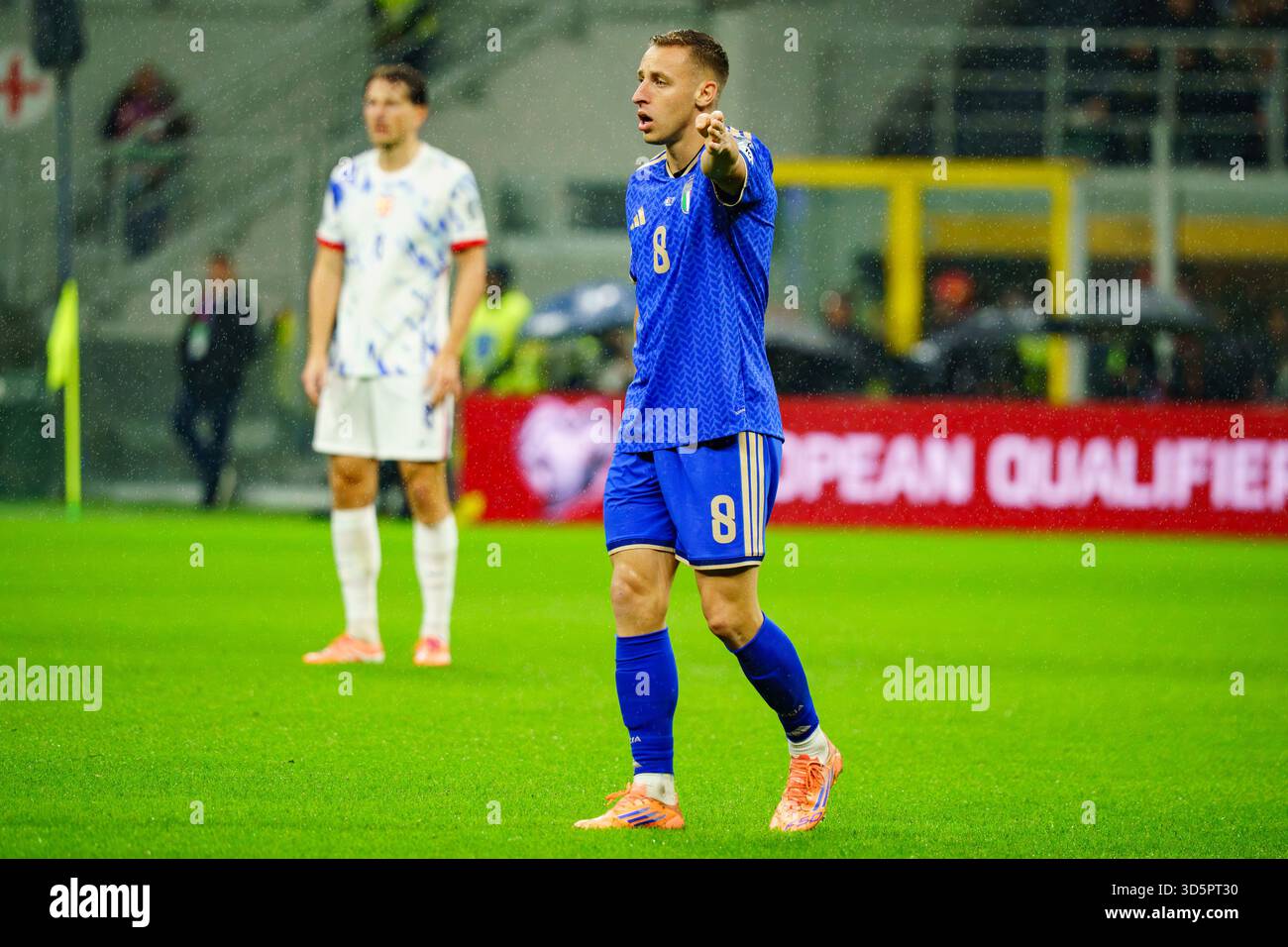 Davide Frattesi (Italy) during the FIFA World Cup 2026, Qualifiers ...
