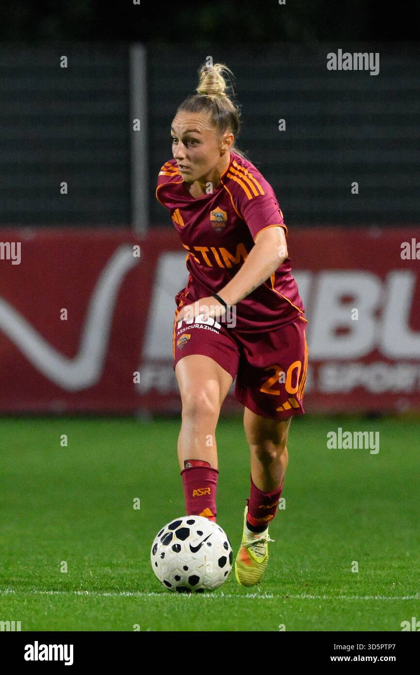 AS Roma's Giada Greggi during the Italian Football Championship League ...