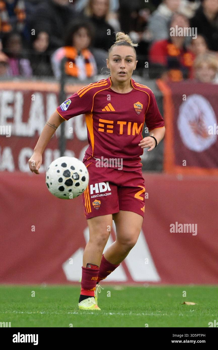 AS Roma's Giada Greggi during the Italian Football Championship League ...