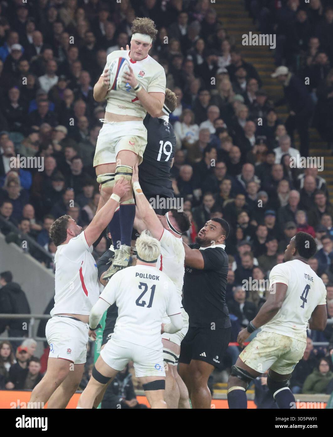England's Alex Coles(Northampton Saints) in action during Quilter ...