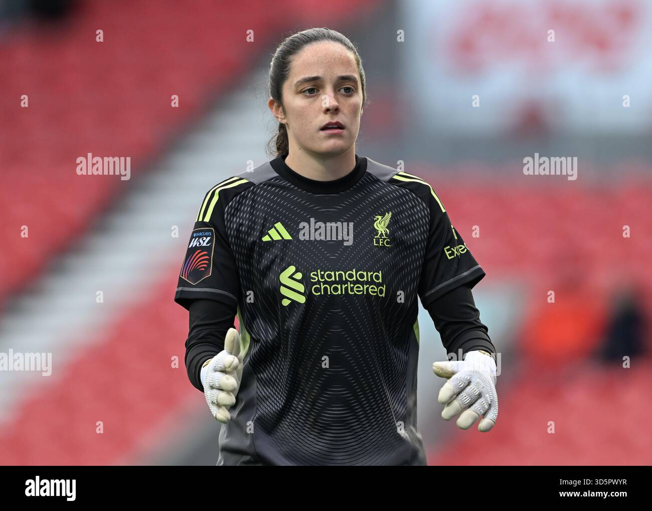 St Helens, England, 16th November 2025. Faye Kirby of Liverpool during ...