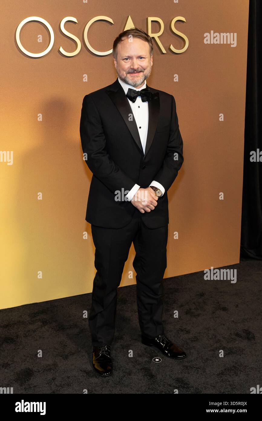 Rian Johnson attends the arrivals of the 16th Governors Awards at The ...