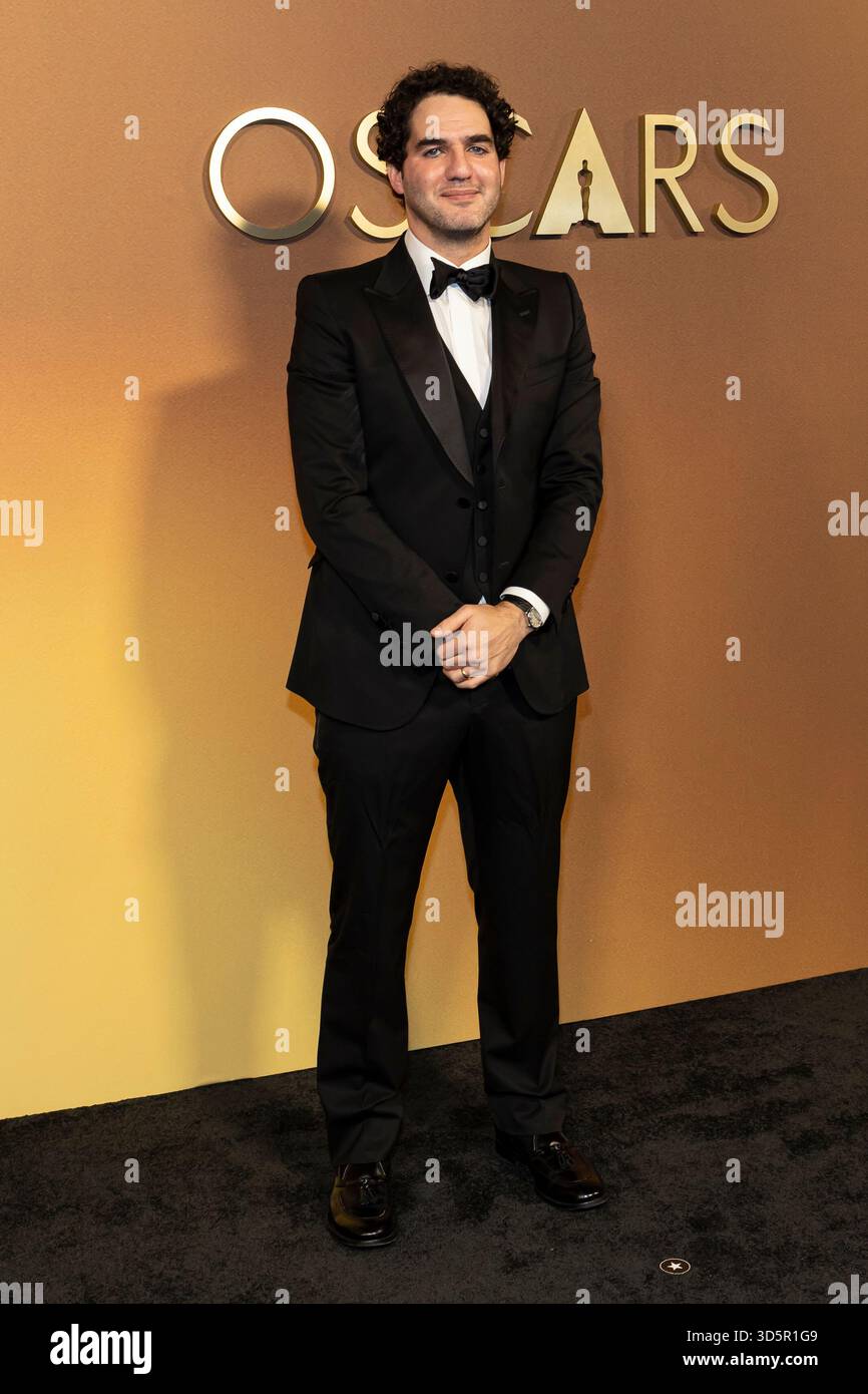 Benny Safdie attends the arrivals of the 16th Governors Awards at The ...