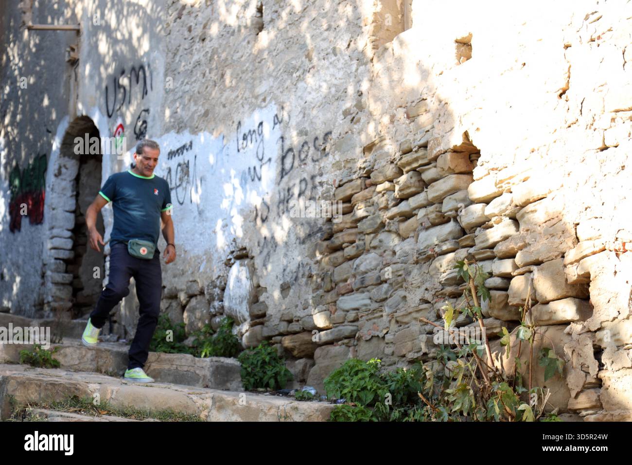 Photo Taken on November 13, 2025, shows the Kasbah of Dellys, built in ...