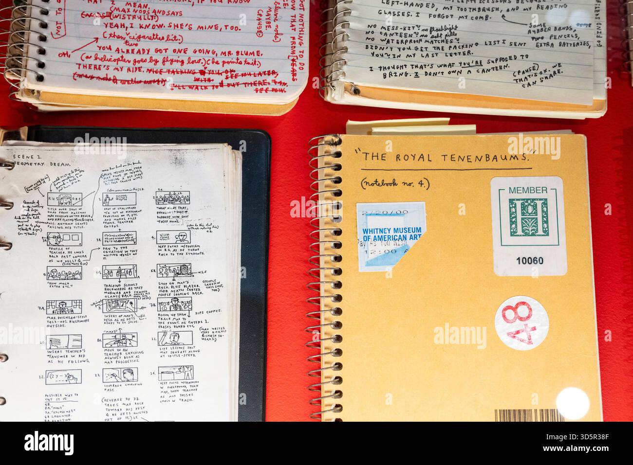 London, UK. 17 November 2025. Notebooks containing sketches, dialogue ...