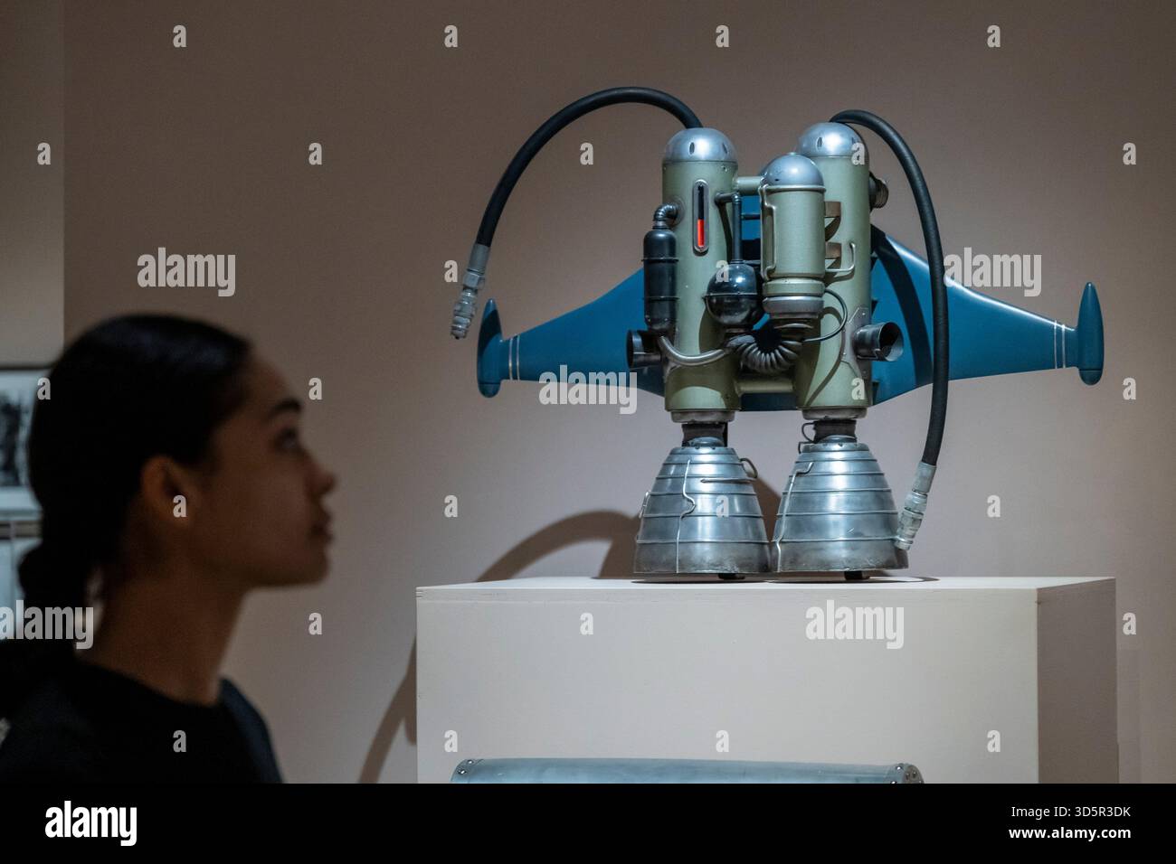London, UK. 17 November 2025. ‘Ricky's jetpack with case’ from the ...