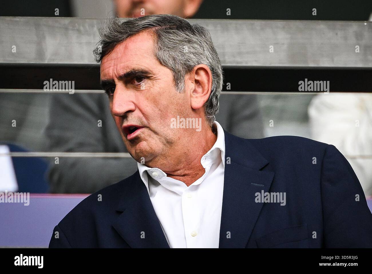 Jean Marc GALLOT during the French championship Ligue 1 football match between Paris FC and RC ...