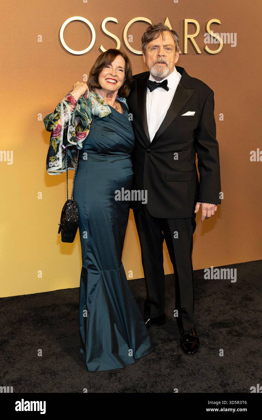 Marilou York and Mark Hamill attend the arrivals of the 16th Governors ...
