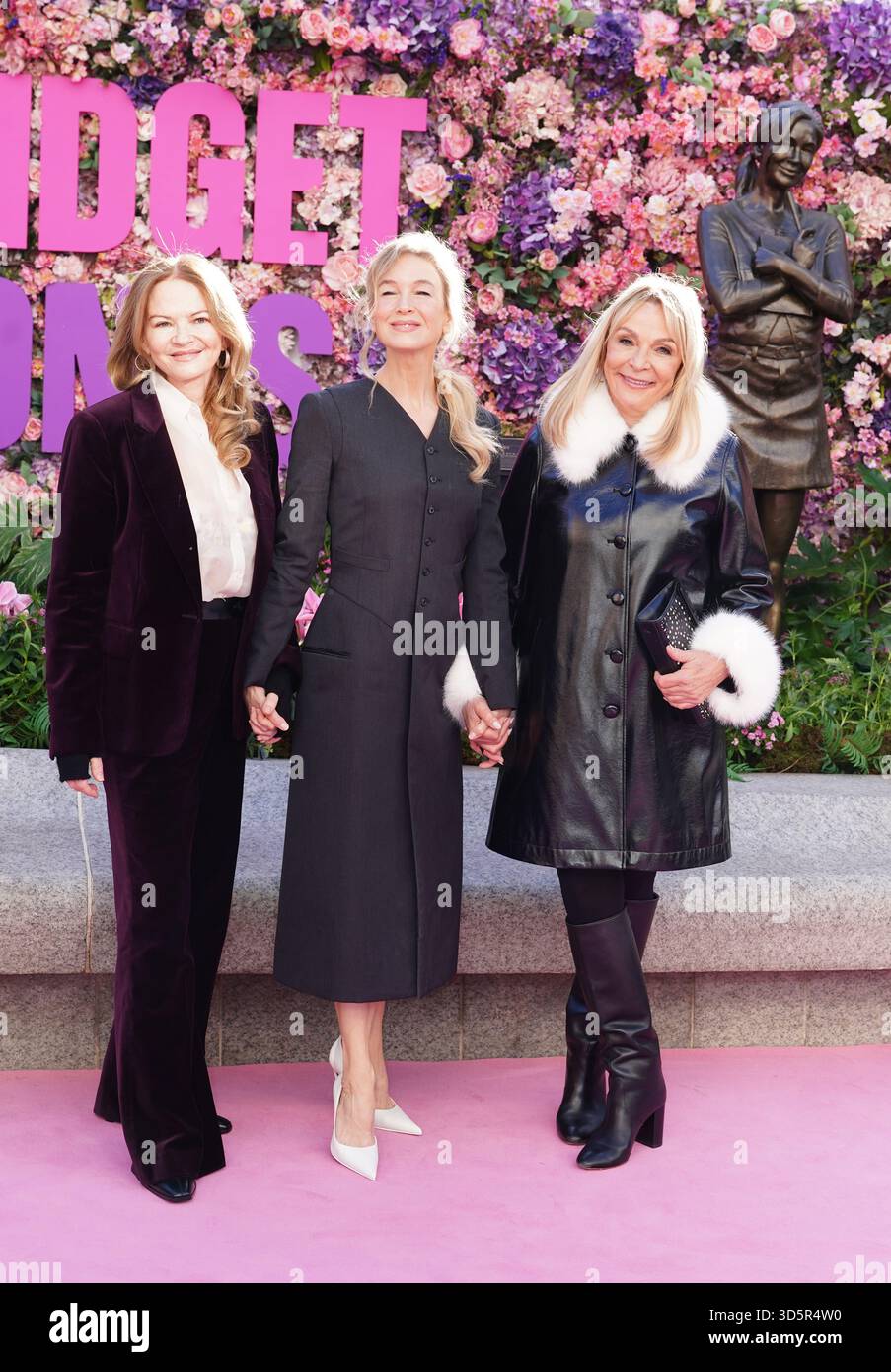 (left to right) Sharon Maguire, Renee Zellweger and Helen Fielding ...