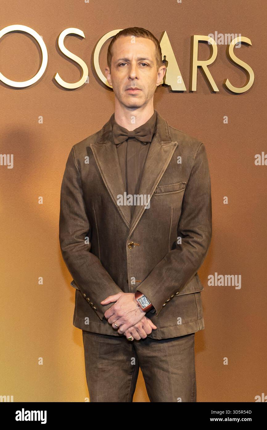 Jeremy Strong attends the arrivals of the 16th Governors Awards at The ...