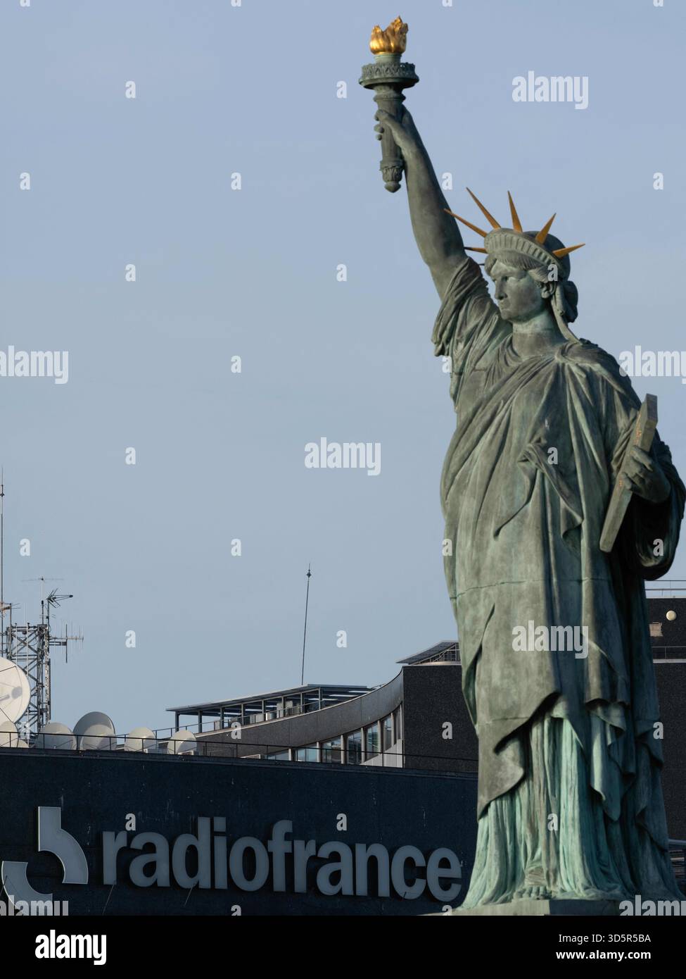 Statue of Liberty by Frederic Auguste Bartholdi and Gustave Eiffel, in ...