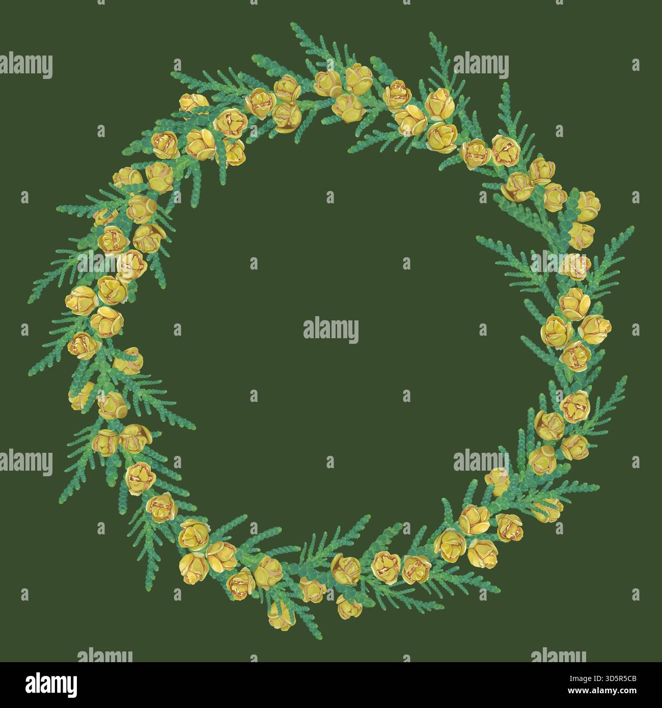 Cedar cypress Stock Vector Images - Alamy