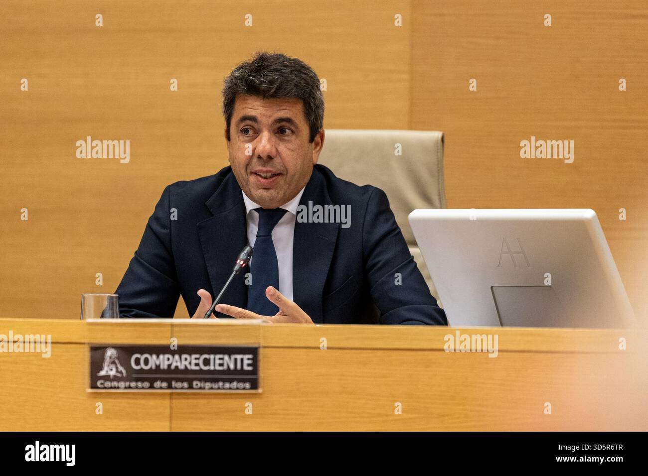 The president of the Valencian Generalitat in functions, Carlos Mazón ...
