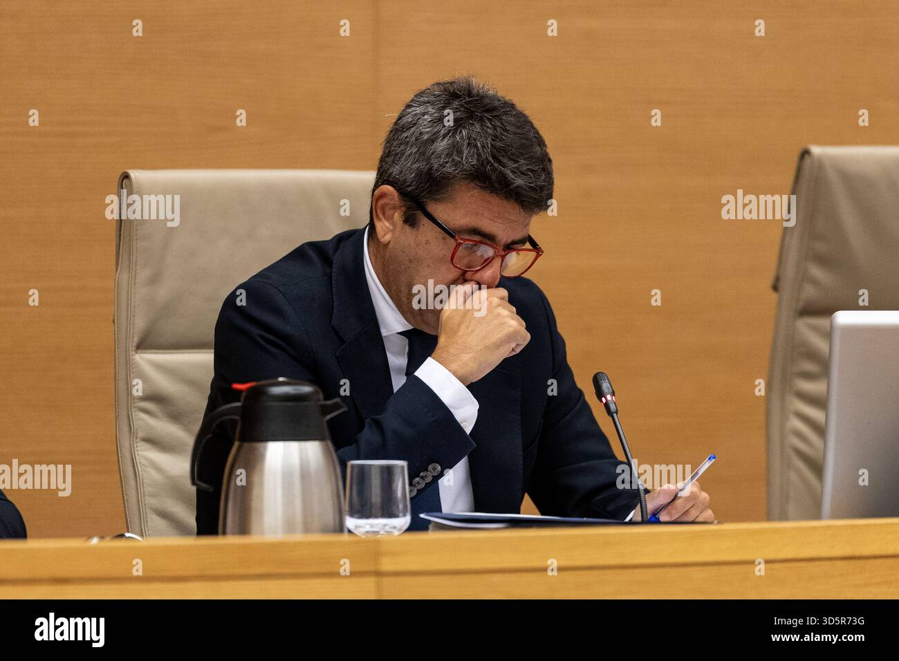 The president of the Valencian Generalitat in functions, Carlos Mazón ...