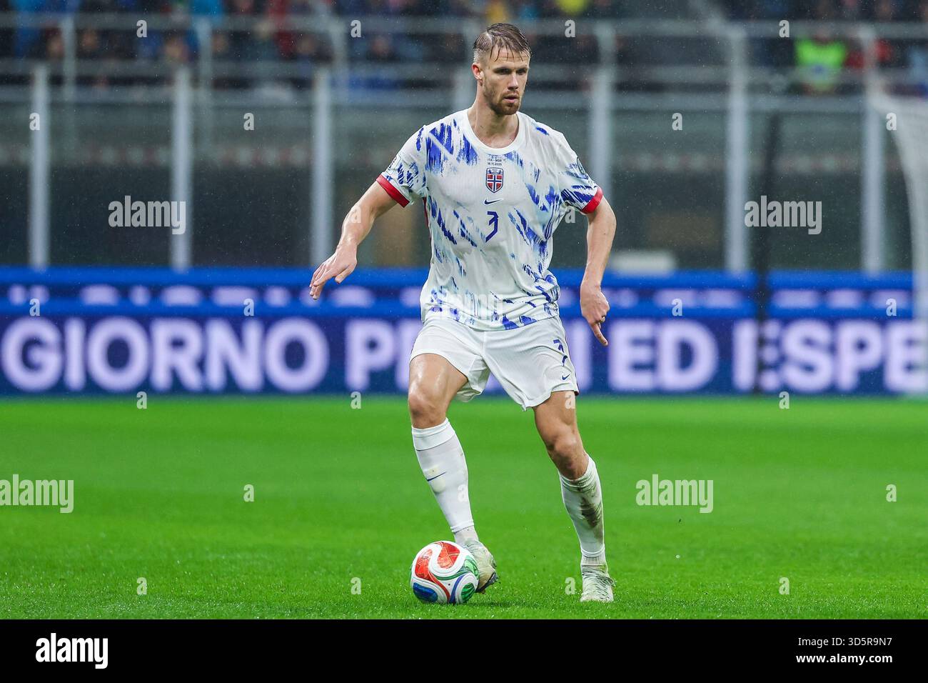 Kristoffer Ajer of Norway seen in action during FIFA World Cup 2026 ...