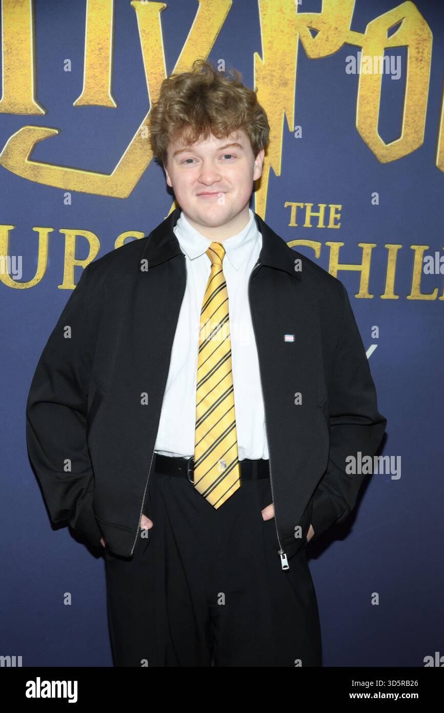 Logan Mikel Becker attends the Harry Potter and the Cursed Child Gala ...