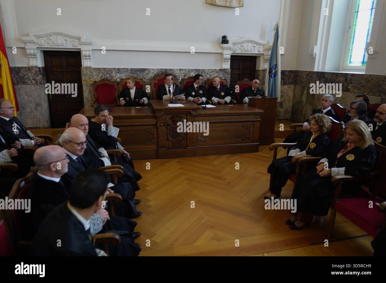 The Attorney General of the State, Álvaro García Ortiz, presides over ...