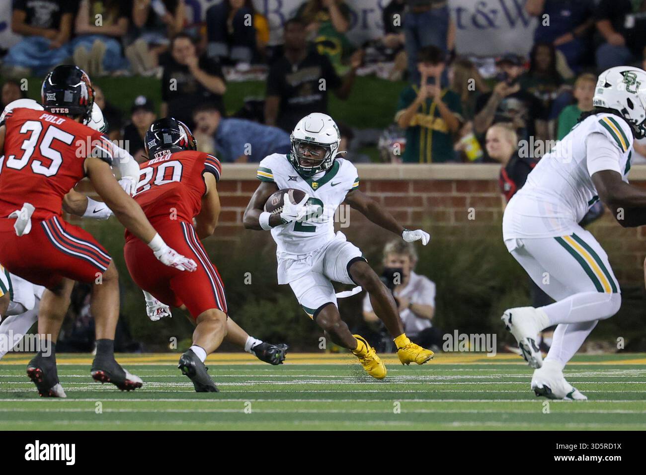 WACO, TX - NOVEMBER 15: Wide receiver Kole Wilson #2 of the Baylor ...