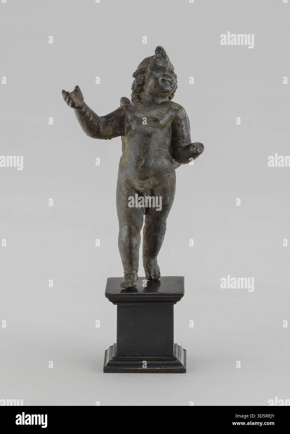 This Roman sculpture from the 1st or 2nd century depicts a striding ...