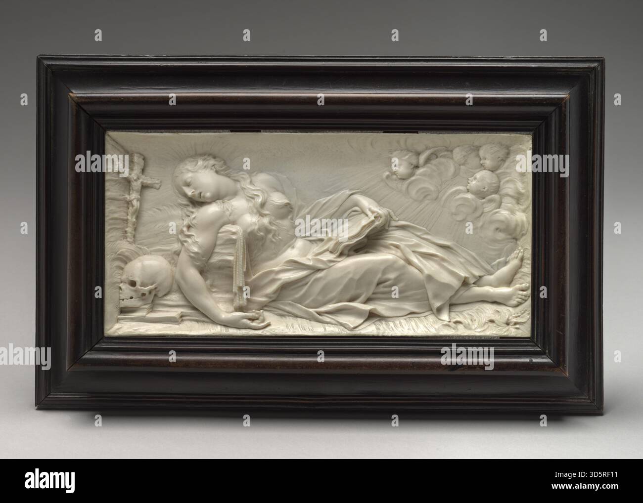 This c.1680 sculpture by François van Bossuit depicts Mary Magdalene in ...