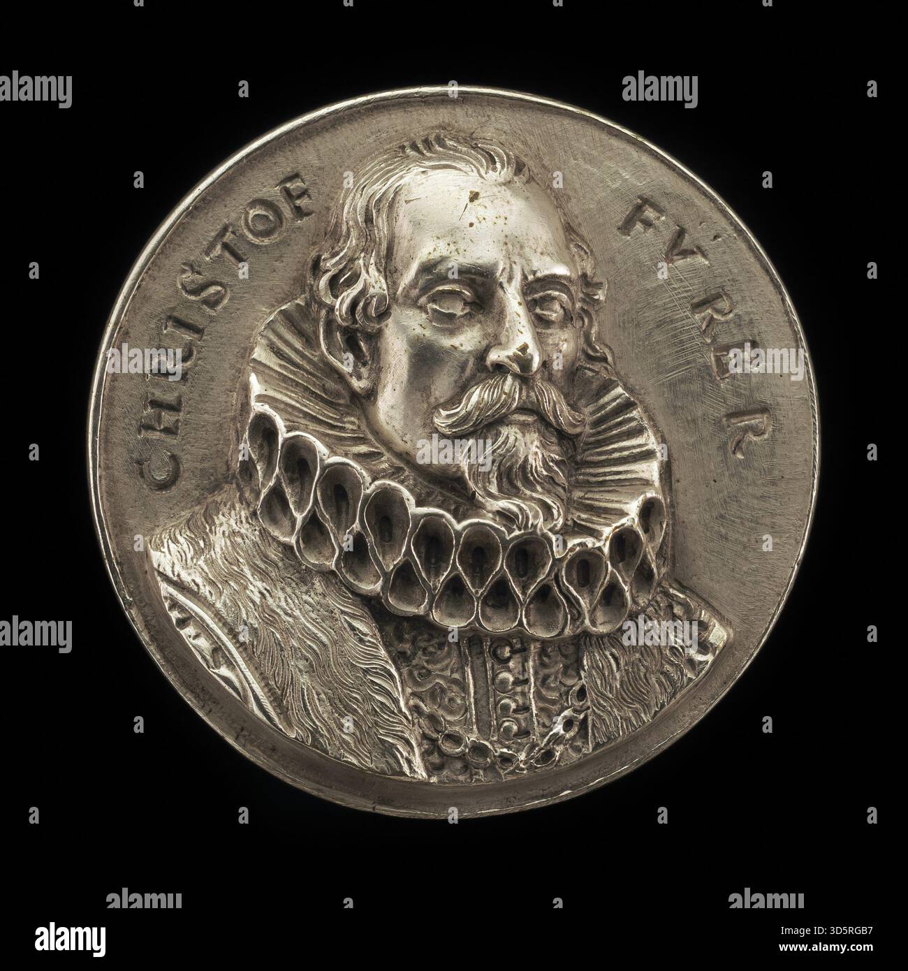 Engraving by Johann Bartholomäus Braun from 1645 depicting Cristoph ...