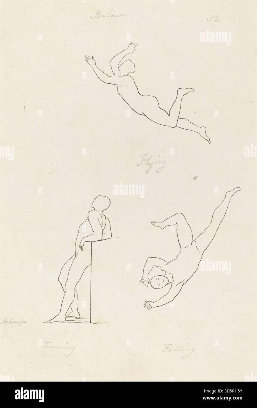 This 1829 print by George Scharf after John Flaxman depicts human ...