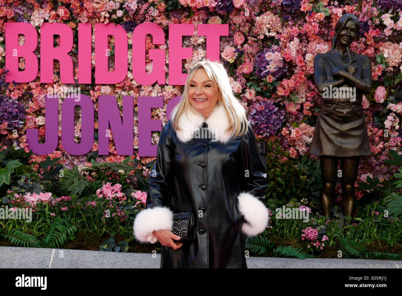 Writer Helen Fielding poses for photographers during the unveiling of ...