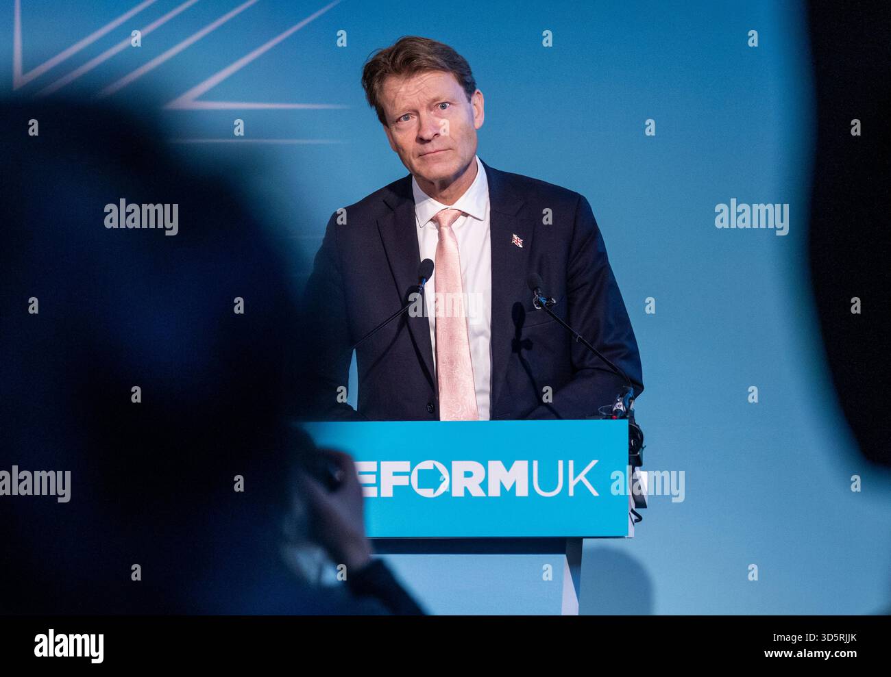 London, UK. 17 Nov 2025 Richard Tice, Member of Parliament for Boston ...