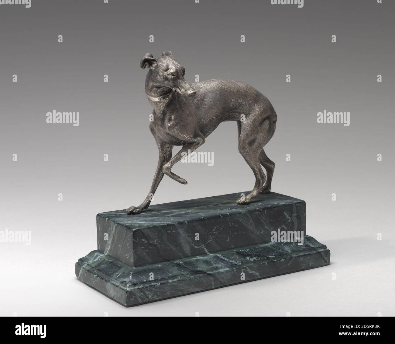 Whippet (c. 1848) by Pierre Jules Mêne is a bronze sculpture of a ...