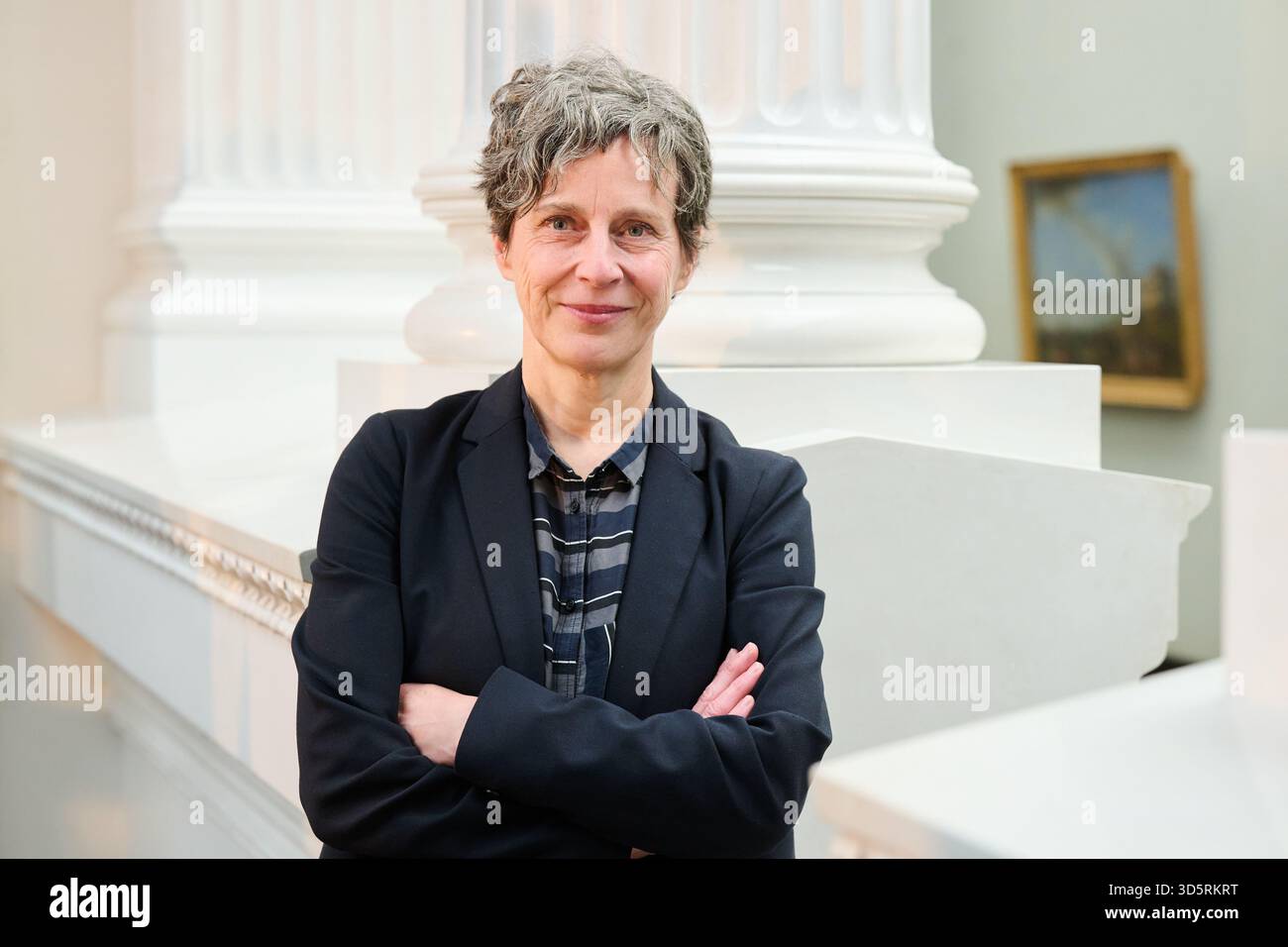 17 November 2025, Berlin: Sibylle Hoiman, Director of the Berlin Museum ...