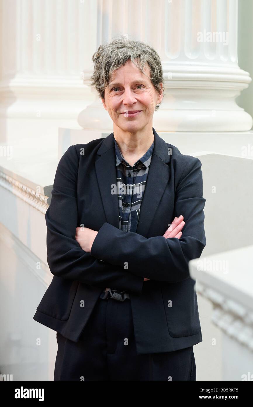 17 November 2025, Berlin: Sibylle Hoiman, Director of the Berlin Museum ...