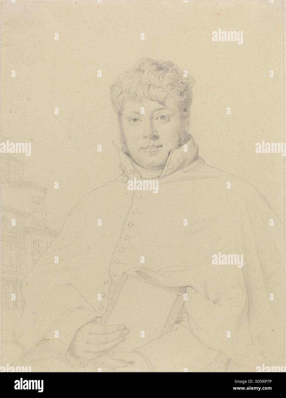 This 1809 work by Jean Auguste Dominique Ingres shows Auguste-Jean ...