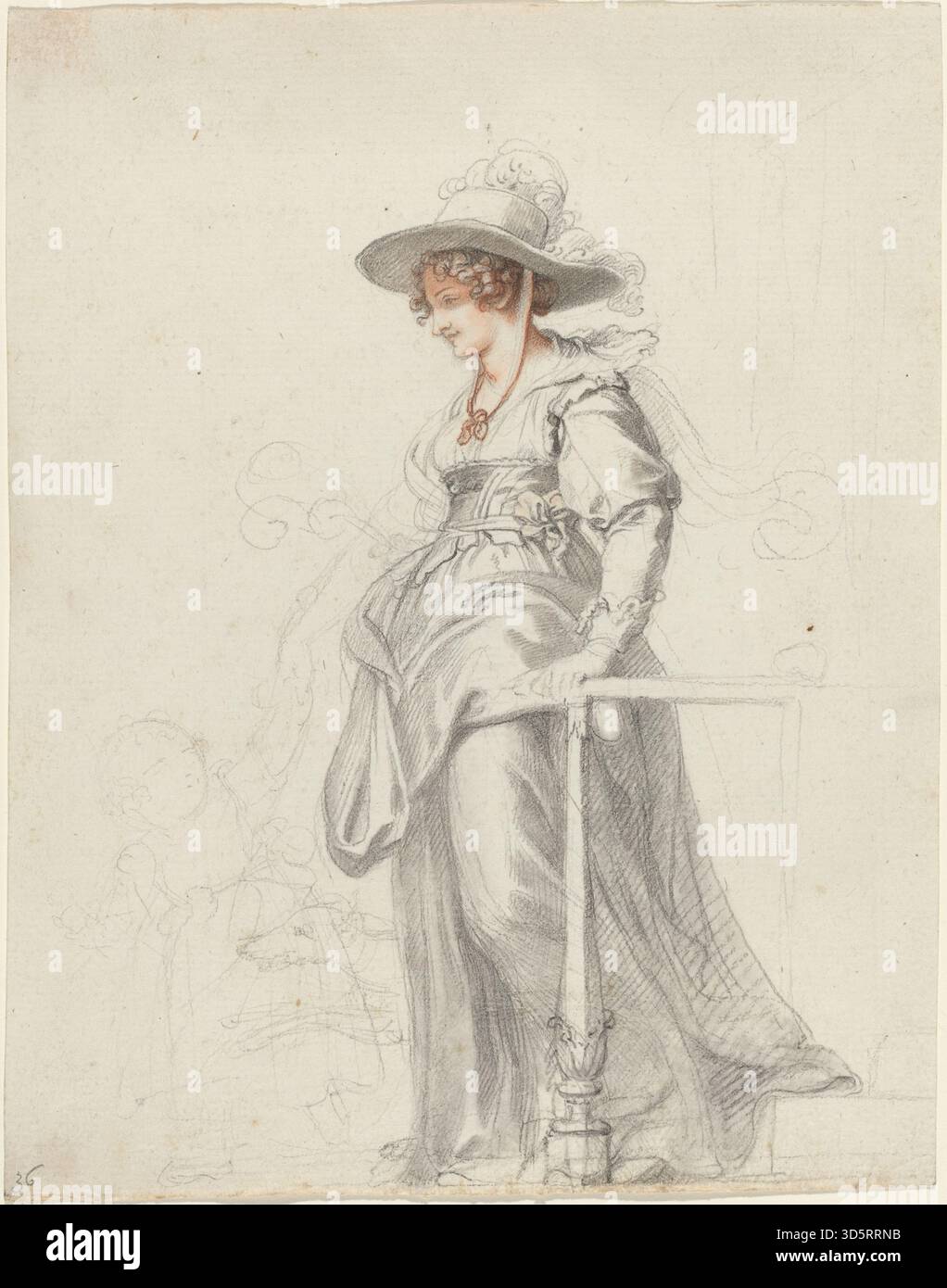 A circa 1794 portrait by Richard Cosway depicting Maria Cosway with her ...