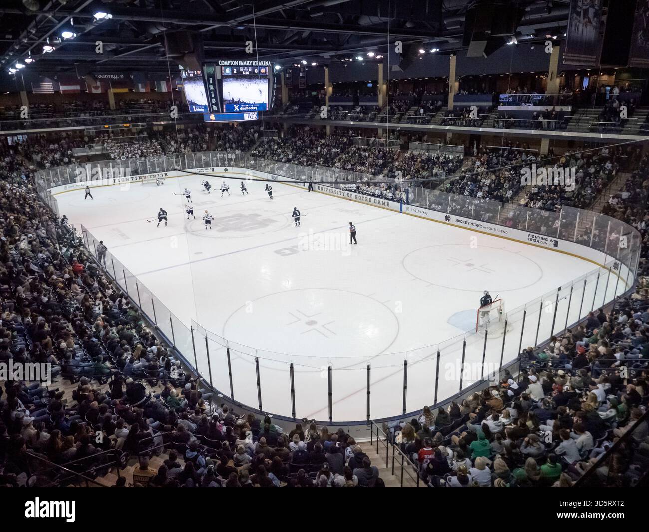 SOUTH BEND, IN - NOVEMBER 14: A general view of the Compton Family Ice ...