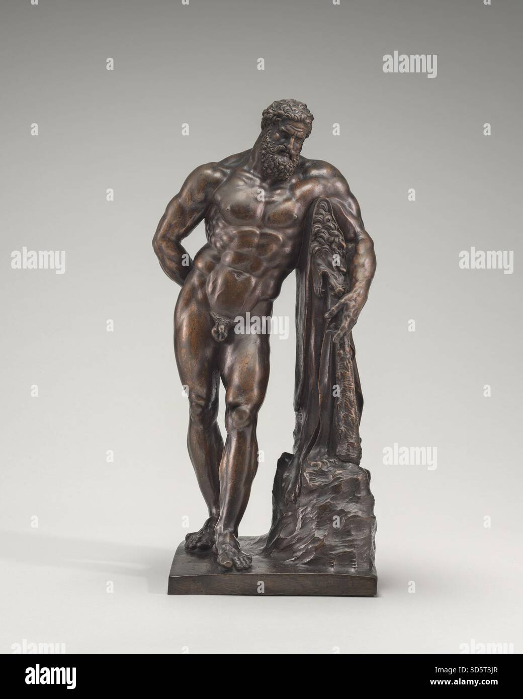 Florentine artwork of Farnese Hercules from c. 1550–1599 showing ...