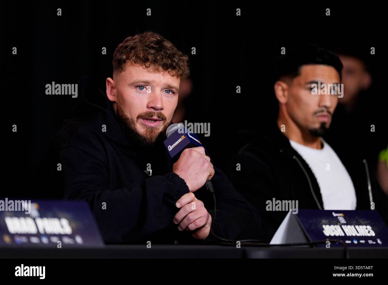 Josh Holmes during the Magnificent 7 press launch at the Co-Op Live ...
