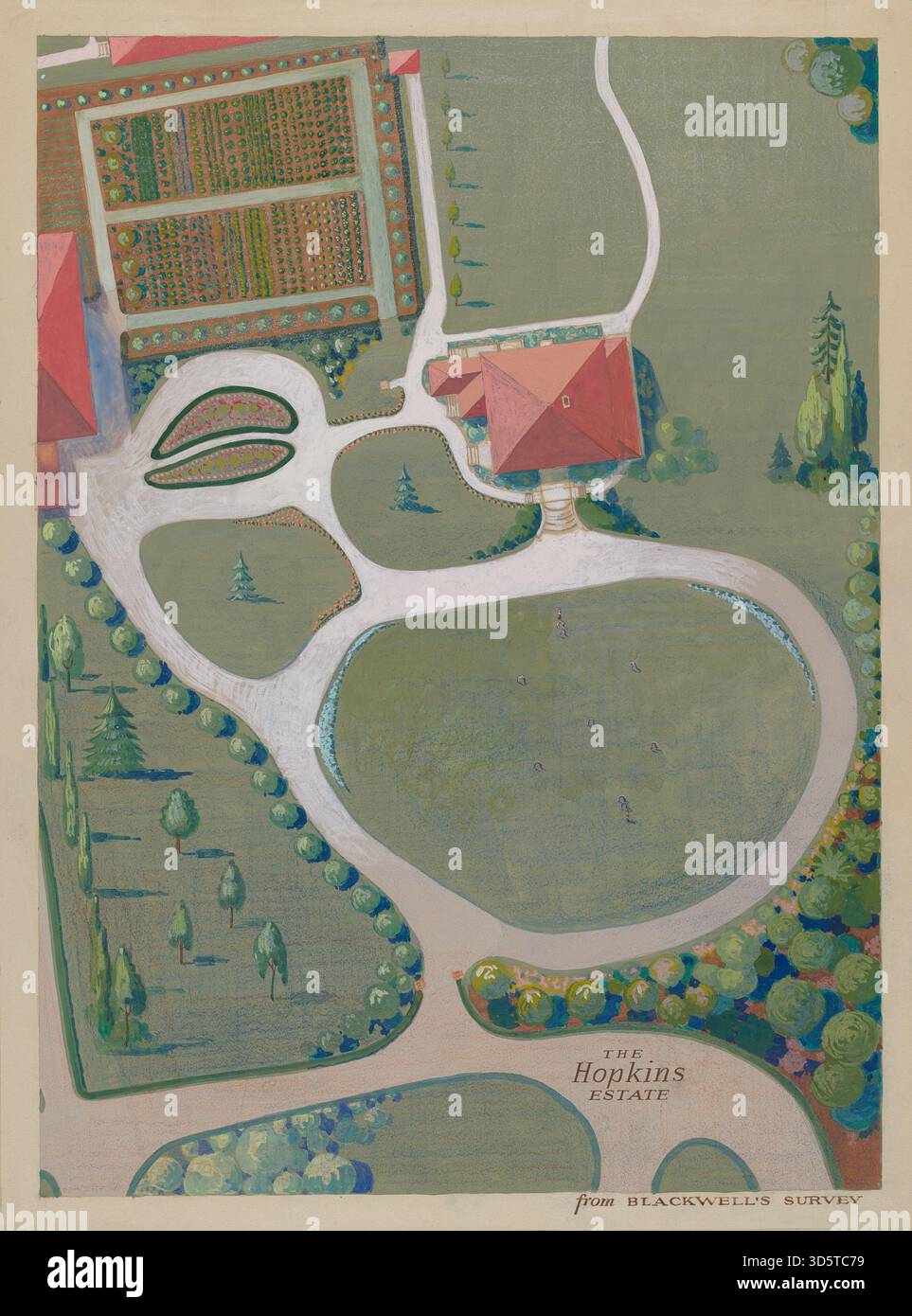 A landscape and architectural plan by George Stonehill and Meyer ...