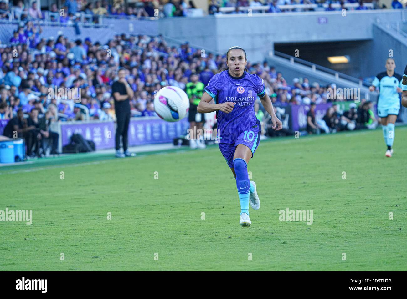 Orlando, Florida, USA, November 16, 2025, Orlando Pride Captain Marta ...