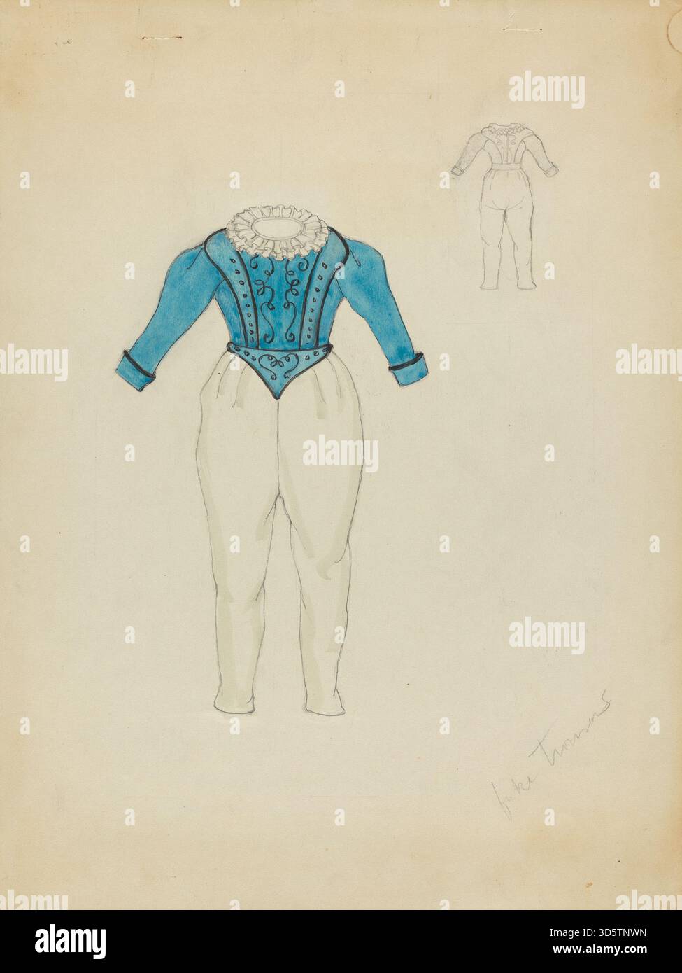These child’s trousers and top by Esther Peck, made between 1935 and ...