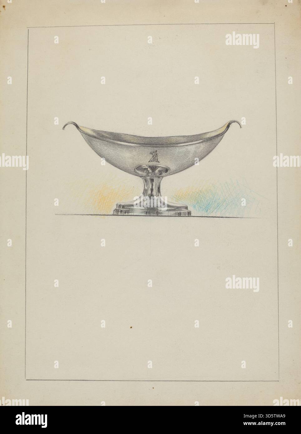 This set of silver salt cellars by Vincent Carano, circa 1936, features ...