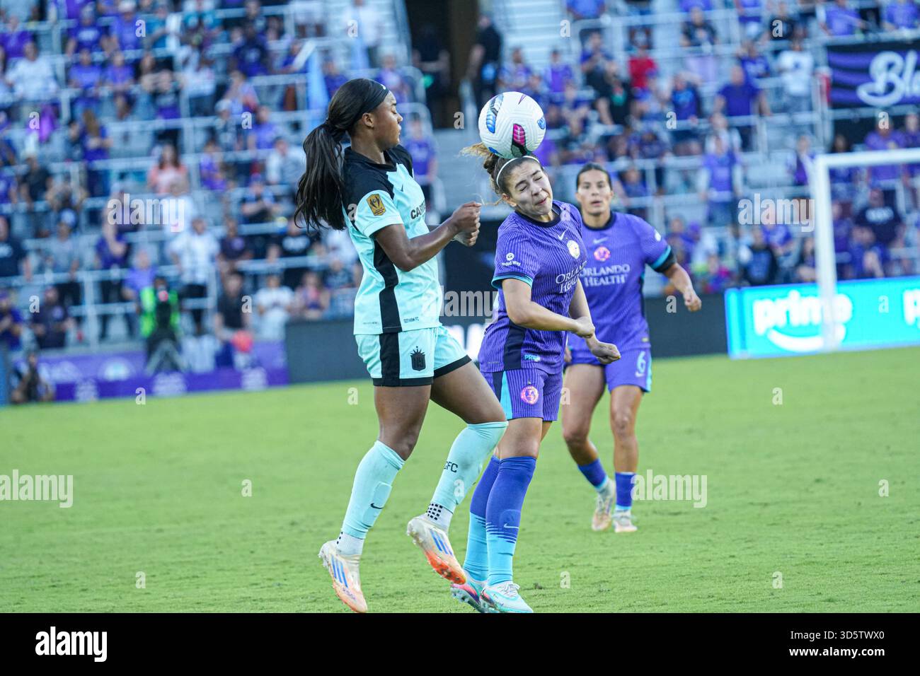 Orlando, Florida, USA, November 16, 2025, Gotham FC face Orlando Pride ...