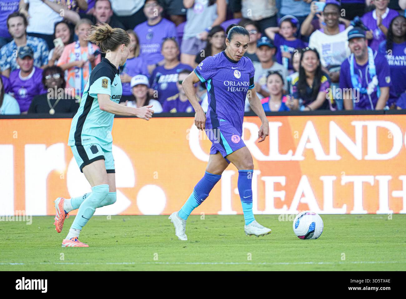 Orlando, Florida, USA, November 16, 2025, Orlando Pride player Marta ...