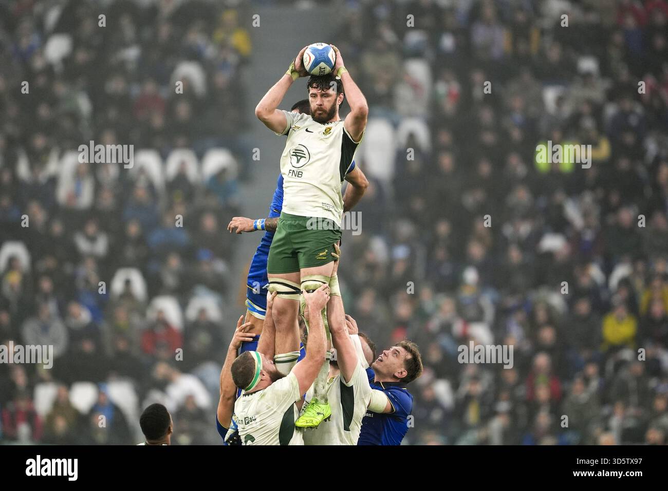 Sudafrica's Ruan Nortje during the Quilter Nations Series 2025 match ...