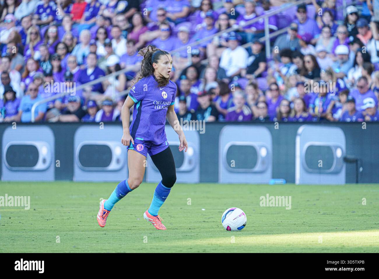 Orlando, Florida, USA, November 16, 2025, Gotham FC face Orlando Pride ...