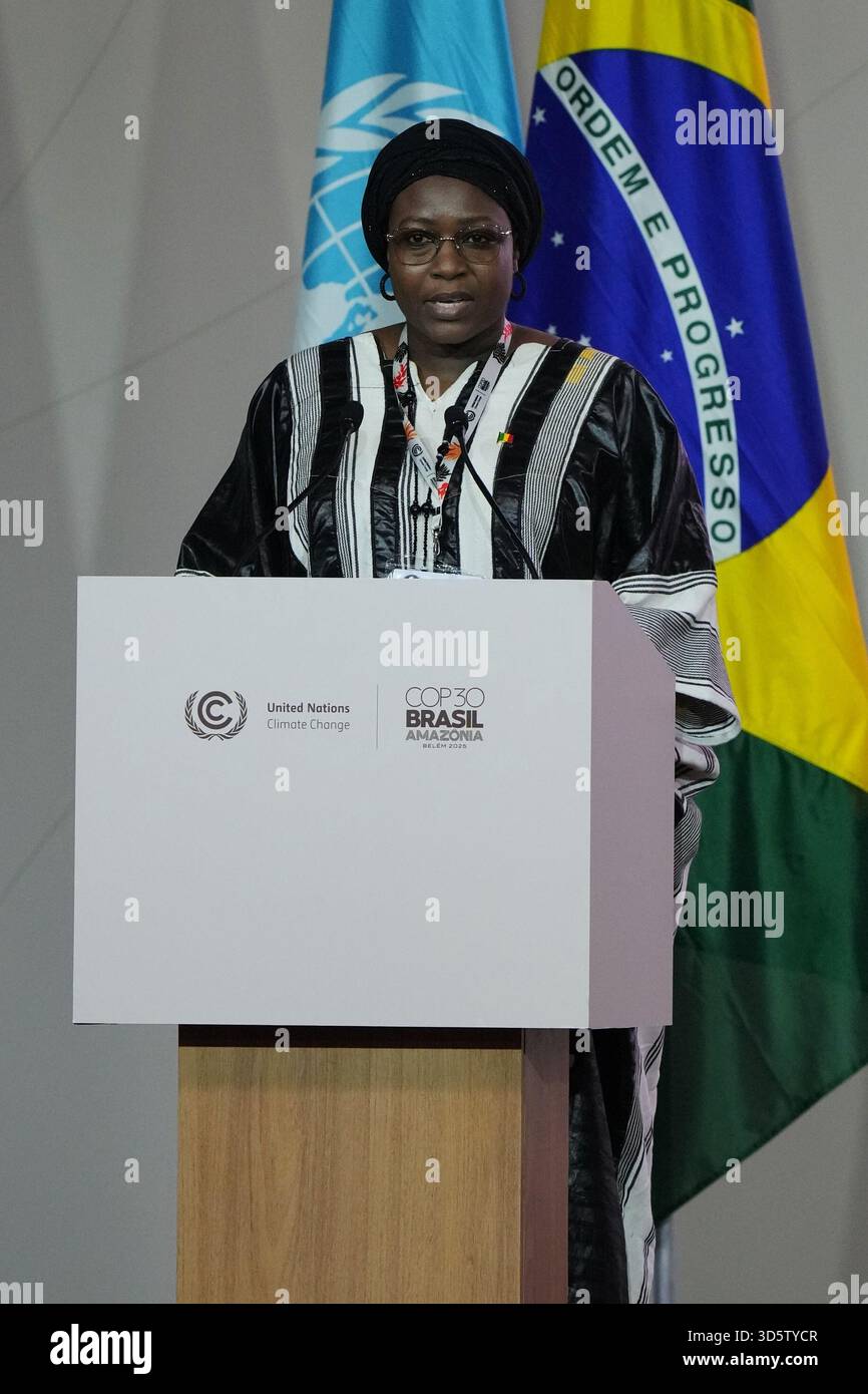 Mariam Tangara, minister of environment, sanitation and sustainable ...