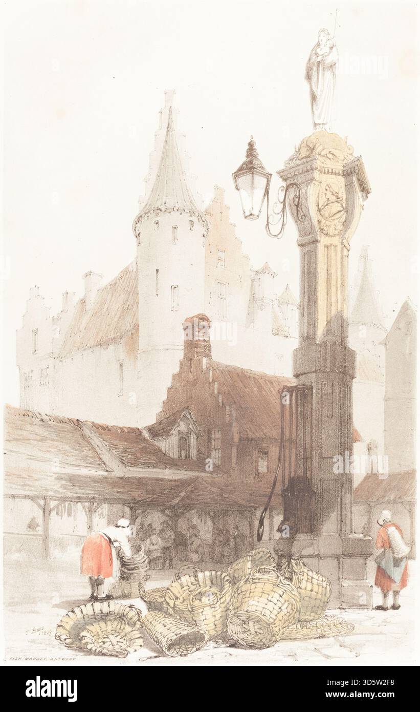 Market town bridge Cut Out Stock Images & Pictures - Alamy