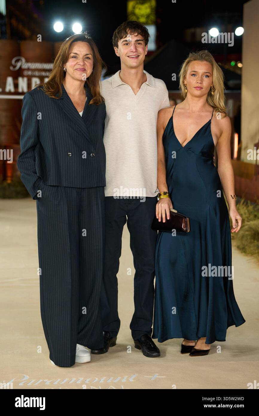 Anna Priest poses for photographers upon arrival at the UK premiere of ...