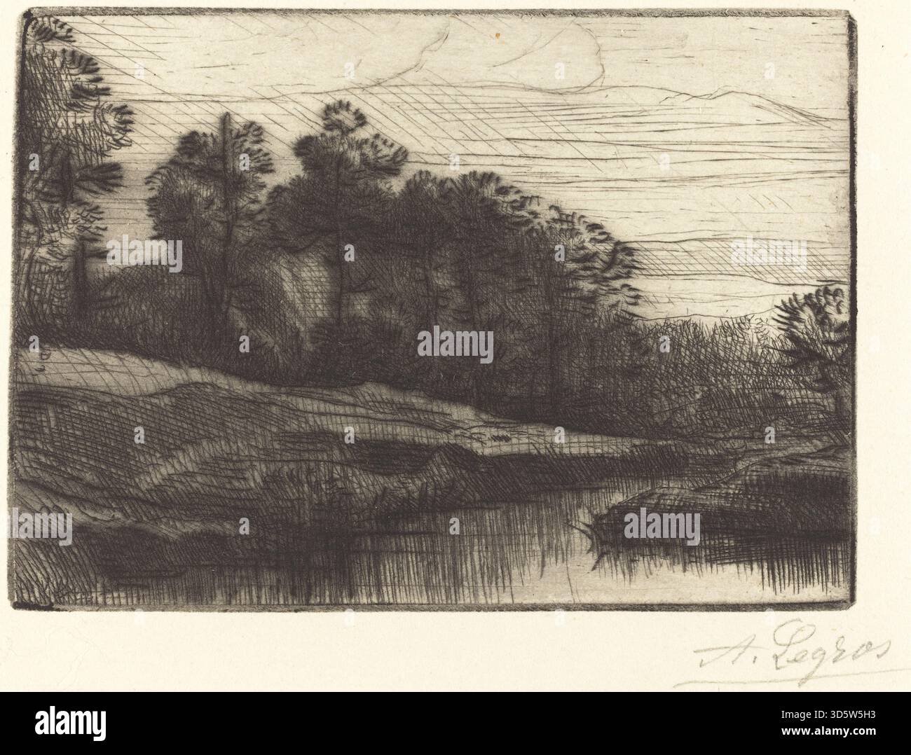 Rural sunset scene classical artwork hi-res stock photography and ...