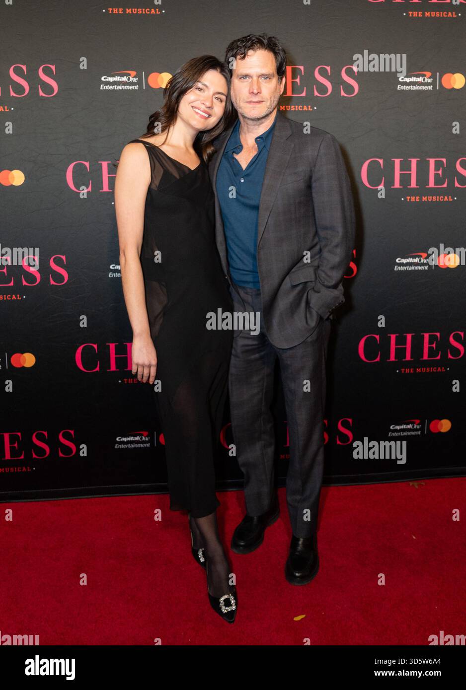 Phillipa Soo, Steven Pasquale attend 'Chess' opening night on Broadway ...