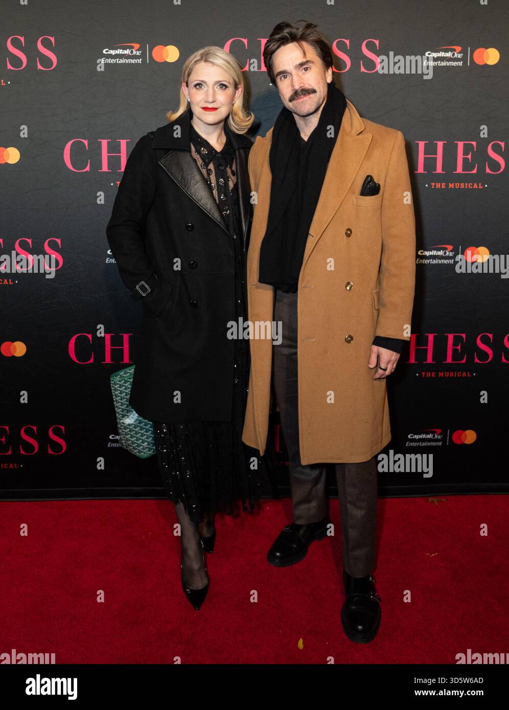 Annaleigh Ashford, Joe Tapper attend 'Chess' opening night on Broadway ...